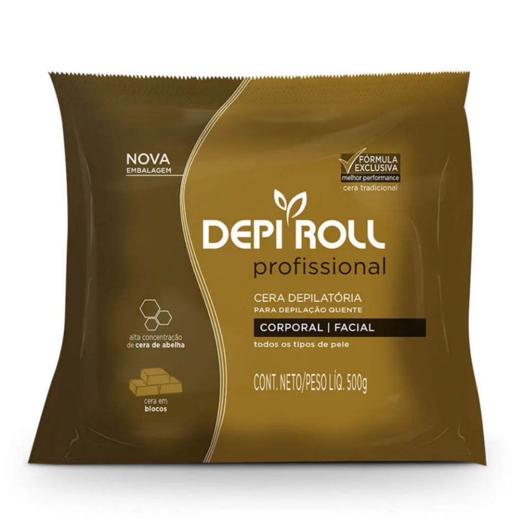 CERA DEPI ROLL TRADICIONAL 500G | Shopee Brasil