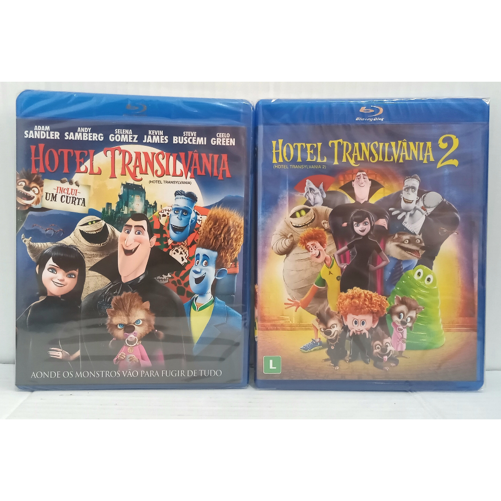 Blu-ray Hotel Transilvânia 1 e 2 (Novo/Original/Lacrado) | Shopee Brasil