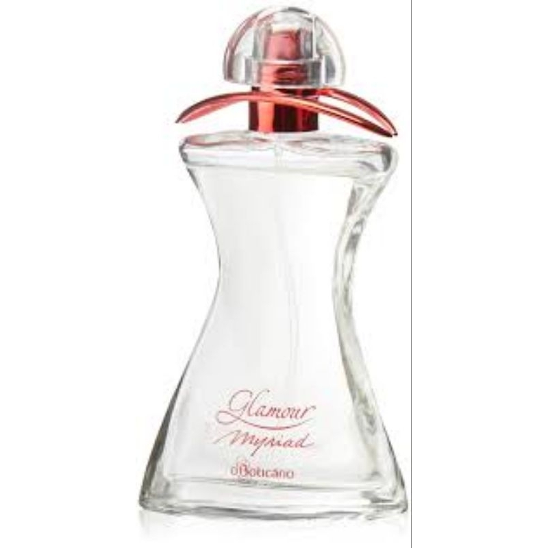 perfume glamour Myriad 75ml embalagem antiga oboticario | Shopee Brasil