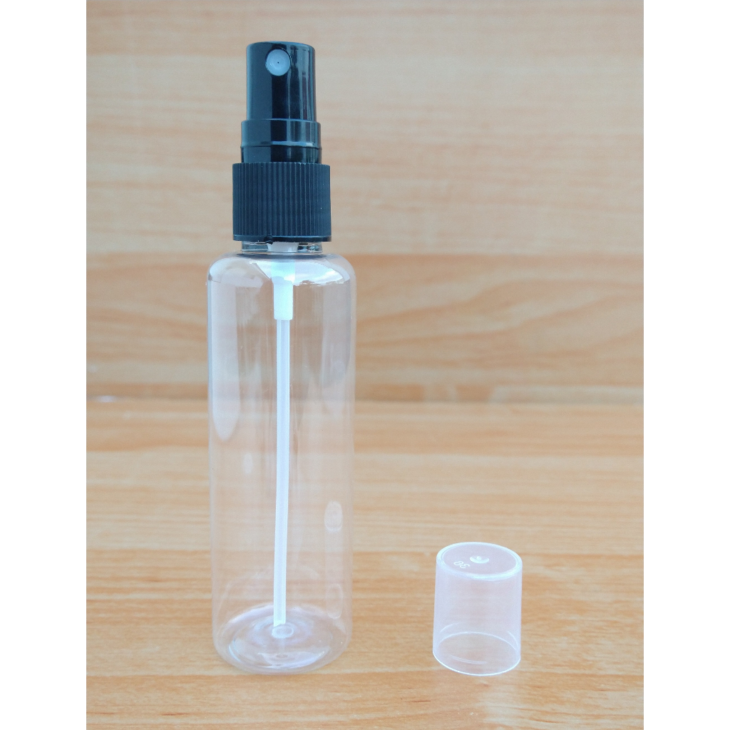 10 Frascos Plástico Pet 60 Ml Cilíndrico Com Válvula Spray | Shopee Brasil