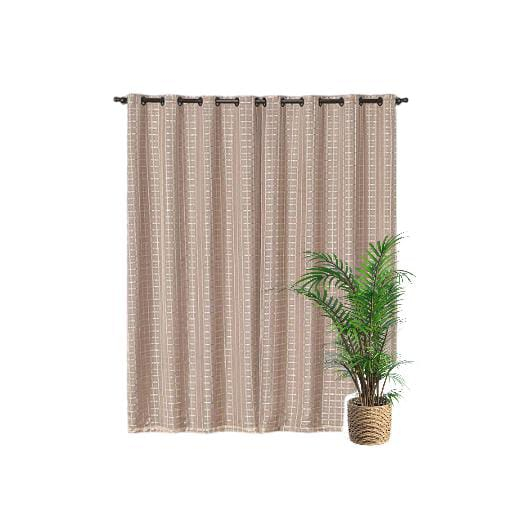 Cortina Blackout PVC com Voil Xadrez 2,80m x 2,80m Para Varão | Shopee ...