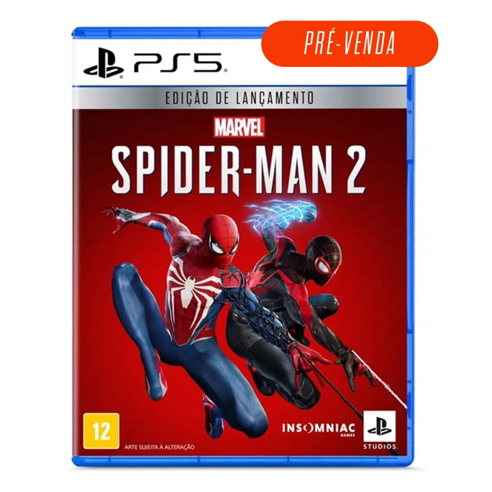 Jogo Spider Man 2 Ps5 Edição Lançamento Shopee Brasil