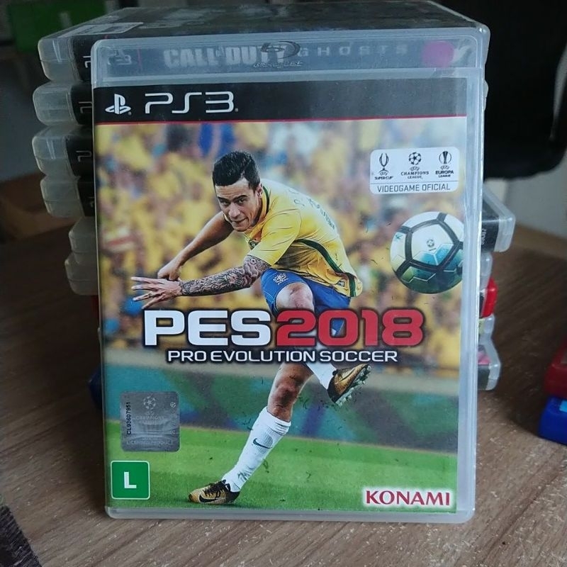 Pes 2018 Pro evolution soccer 2018 PS3 mídia física original | Shopee ...