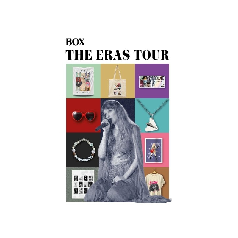 BOX The Eras Tour Taylor Swift - Corre Que Ta Baratinho