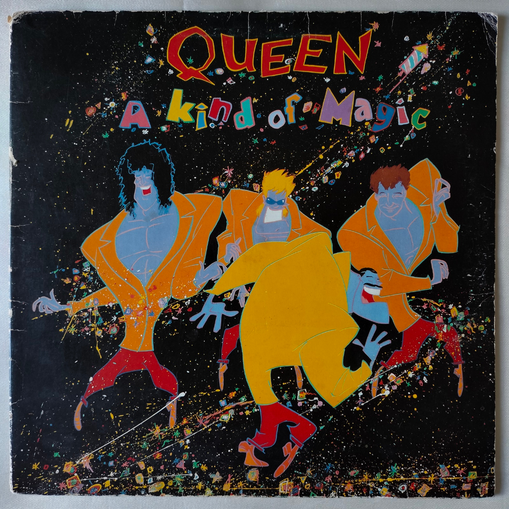 DISCO DE VINIL LP - QUEEN – A KIND OF MAGIC (1985) (CAPA GATEFOLD ...