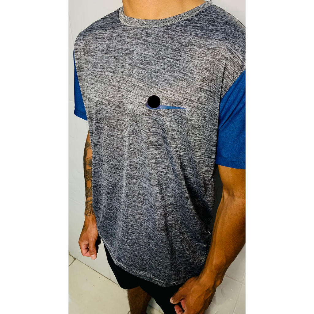 Camiseta Academia Dry Fit - Camisa Corrida - Virgula - Treino ...