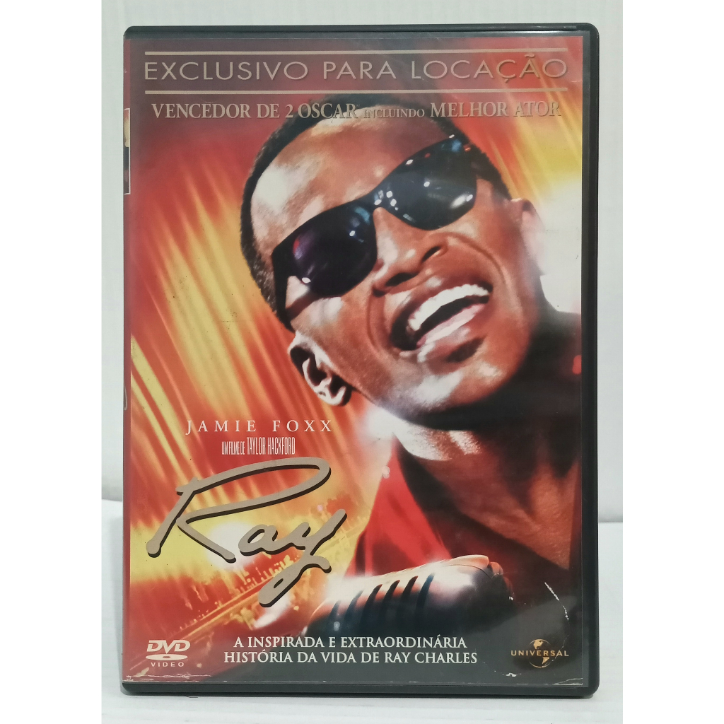 Dvd Ray - A História da Vida de Ray Charles - Original Usado | Shopee ...