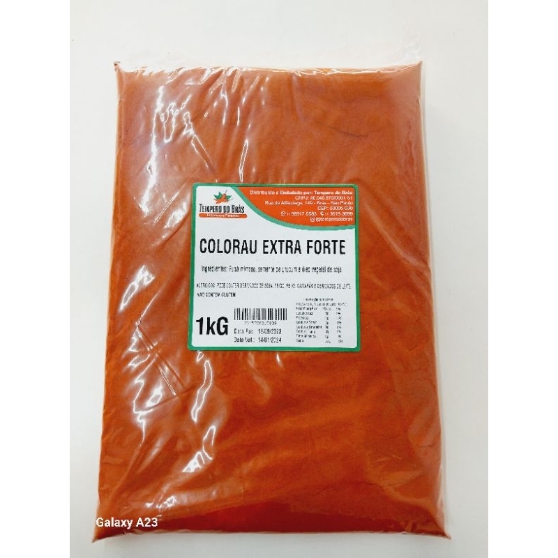 Colorau Extra Forte 1kg ou 500g | Shopee Brasil
