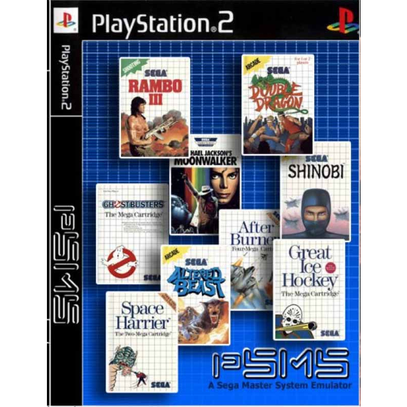 Sega Master System no Playstation 2 | Shopee Brasil