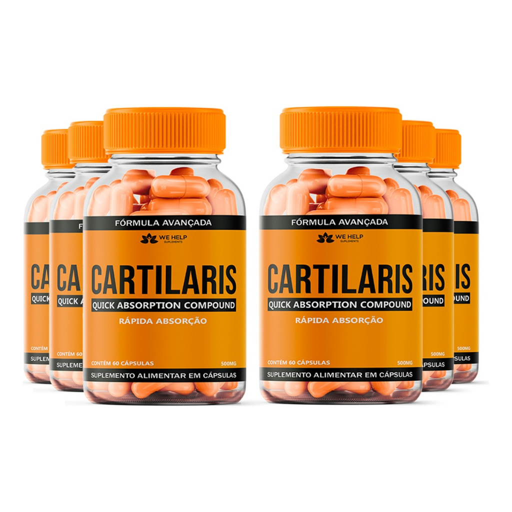 6 Cartilaris Capsulas Formula Importada Cartilares Original | Shopee Brasil