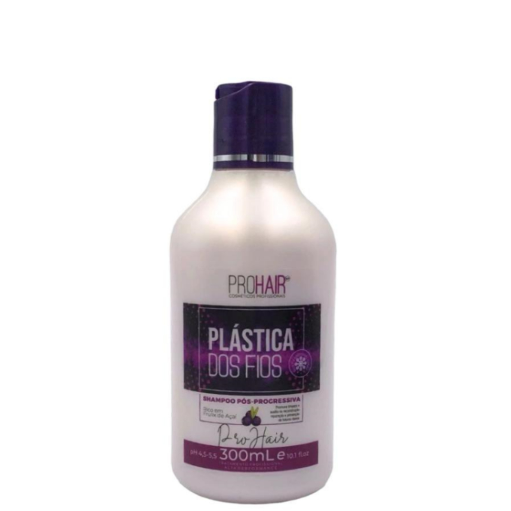 Shampoo Tratamento 300ml Plástica Dos Fios Prohair | Shopee Brasil
