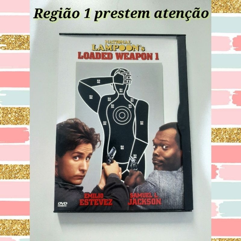 DVD Loaded weapon 1 Máquina quase mortífera Samuel Jackson | Shopee Brasil