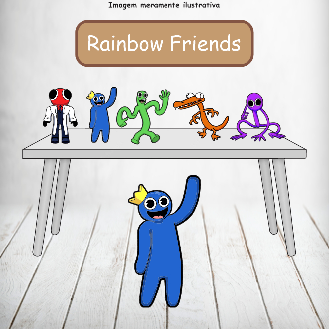 Kit de Displays - Rainbow Friends | Shopee Brasil
