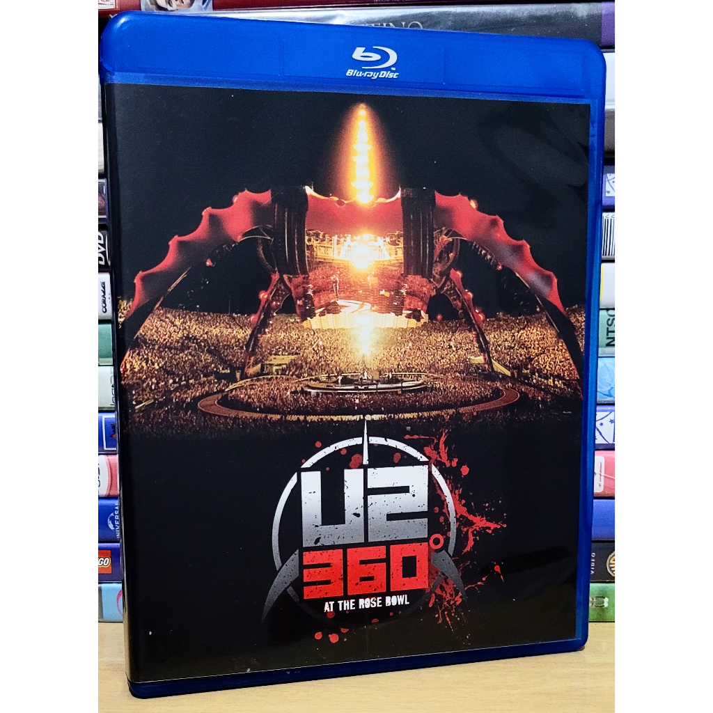Blu-ray U2 360° Live At Rose Bowl (Original Seminovo) | Shopee Brasil