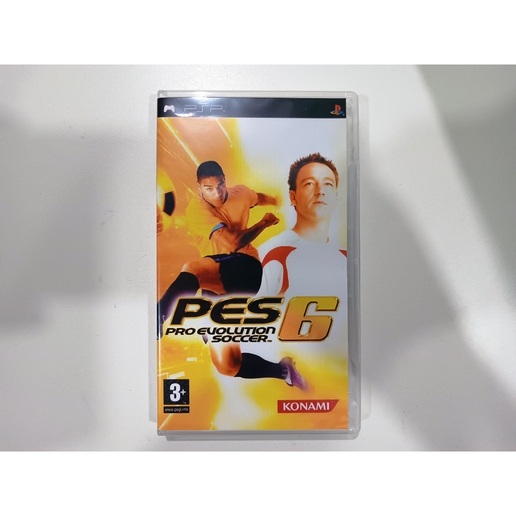 PES 6 Pro Evolution Soccer 6 Original Encarte Reimpresso - PSP | Shopee ...