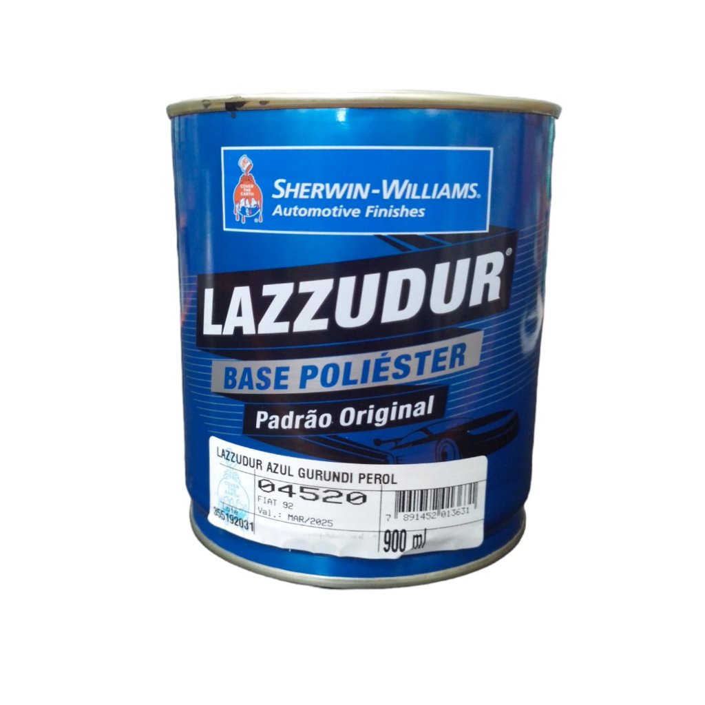 TINTA AUTOMOTIVA AZUL GURUNDI PEROL POLIESTER 900ML SHERWIN WILLIAMS ...