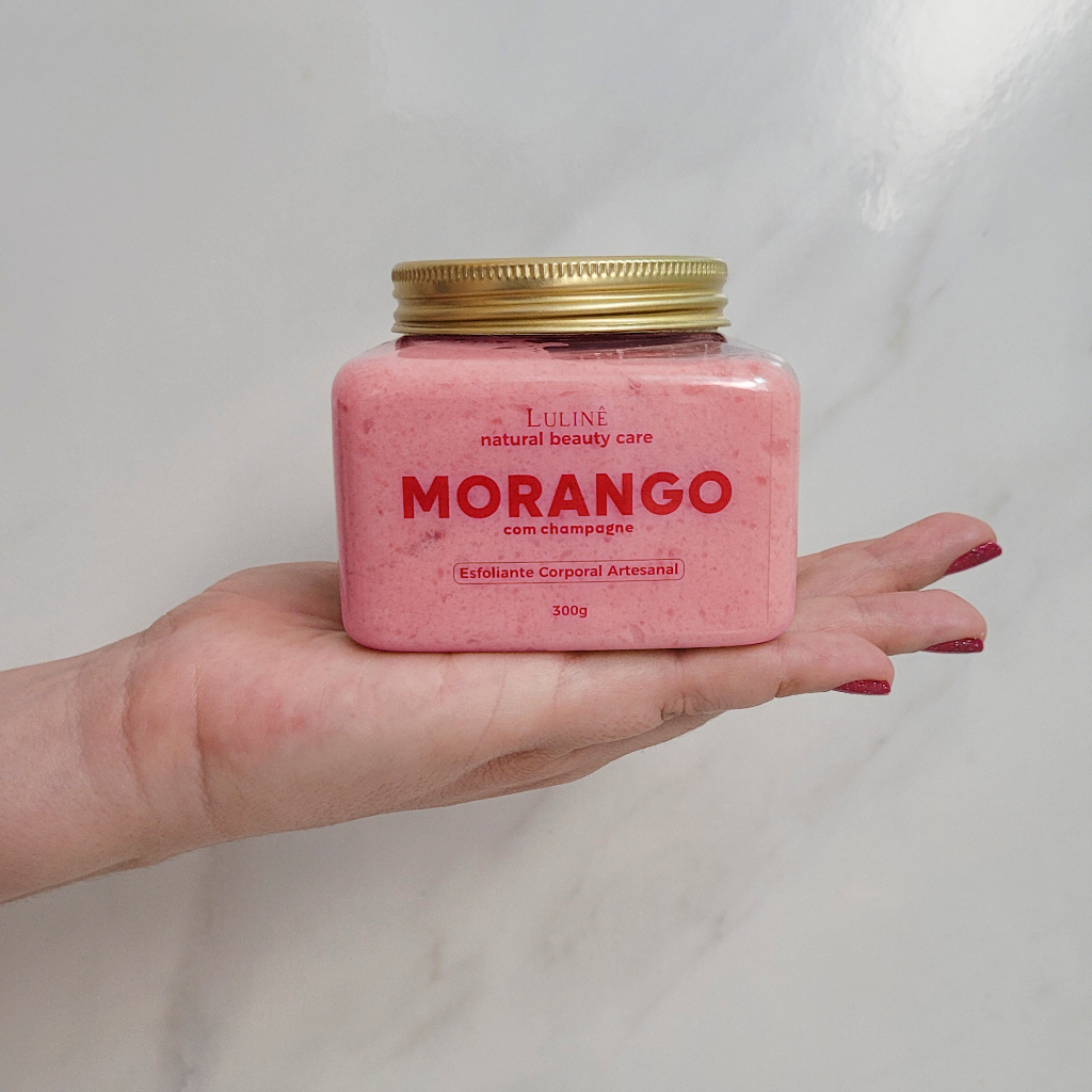 Esfoliante Corporal Morango Sugar Scrub 200g | Shopee Brasil