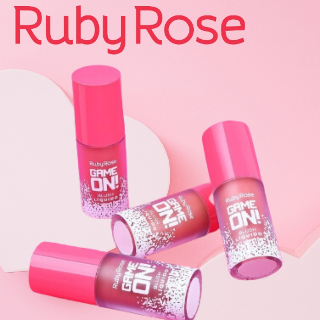 Blush Líquido Game On Ruby Rose 3,5ml | Shopee Brasil