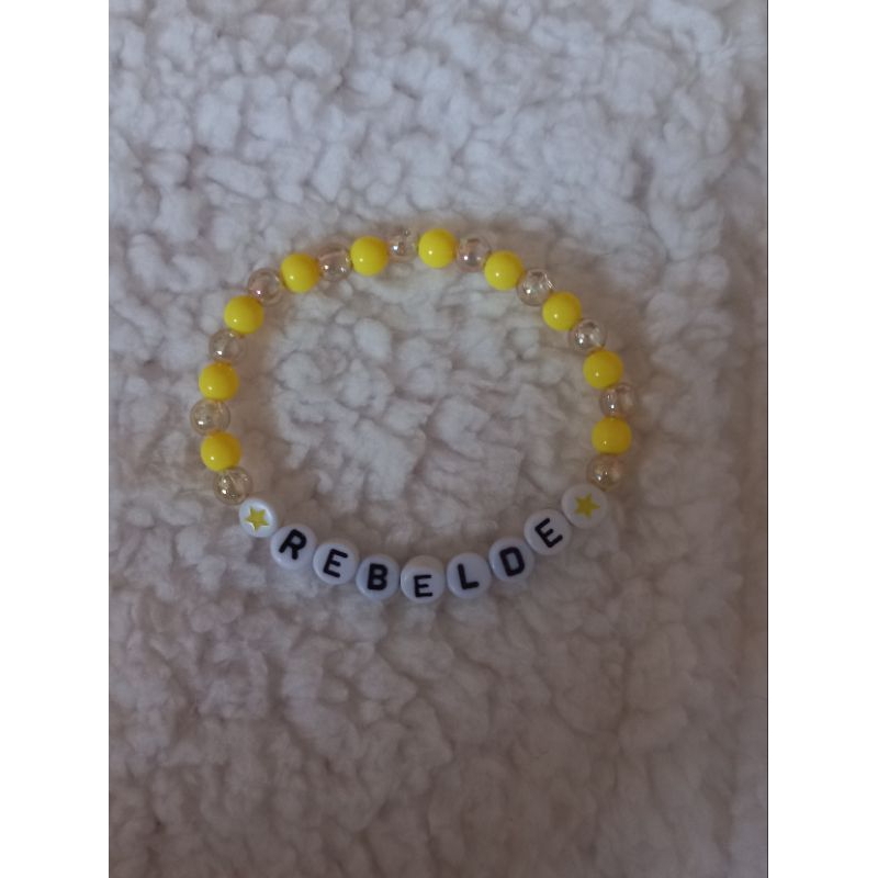Pulseiras Rebelde / RBD / Soy Rebelde Tour (modelos novos) | Shopee Brasil