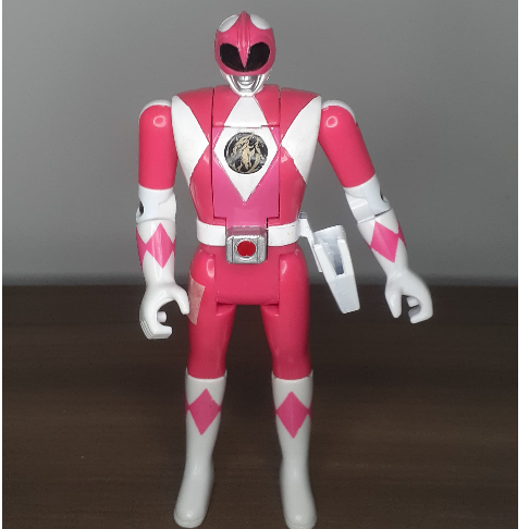 Boneco Bandai Power Rangers Vira a Cabeça Flip Head - Ranger Rosa C3 ...