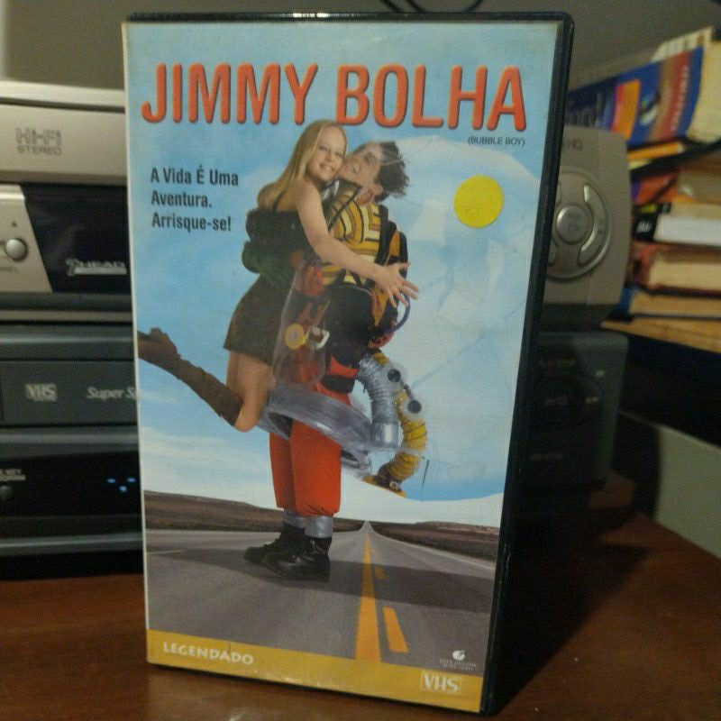 Fita de vídeo vhs filme comédia - Jimmy Bolha (bubble boy) | Shopee Brasil