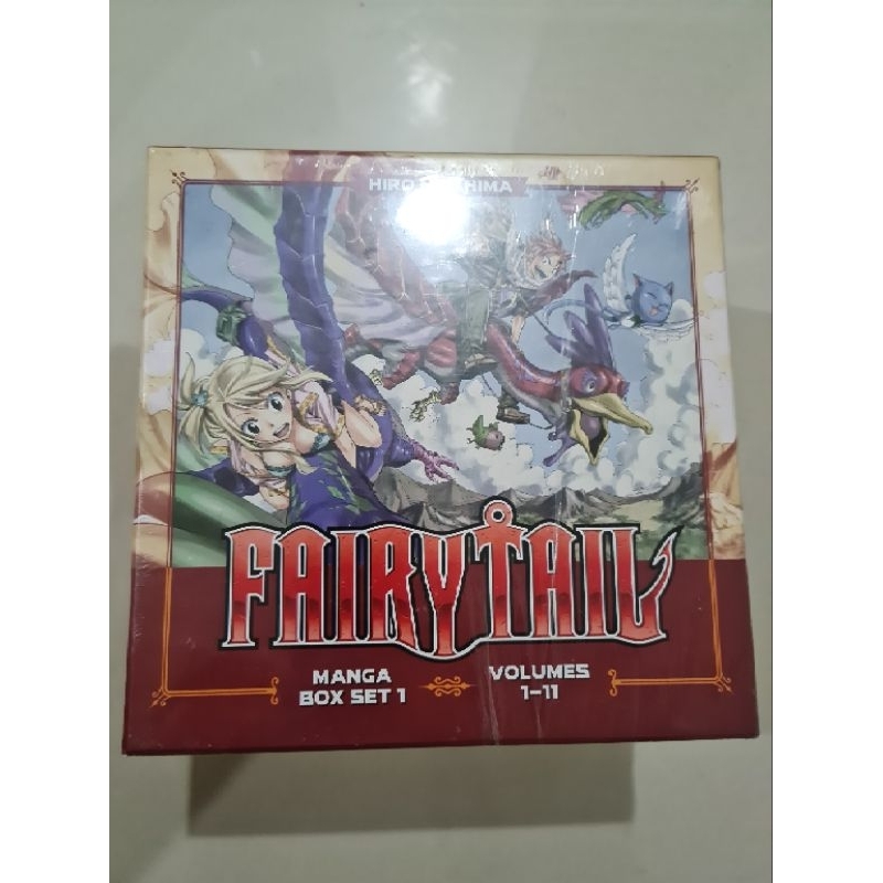 Fairy Tail Box Set 1 (lacrado) | Shopee Brasil