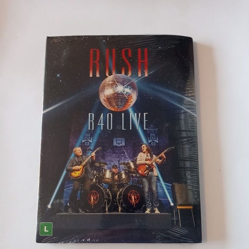 DVD RUSH R40 LIVE | Shopee Brasil