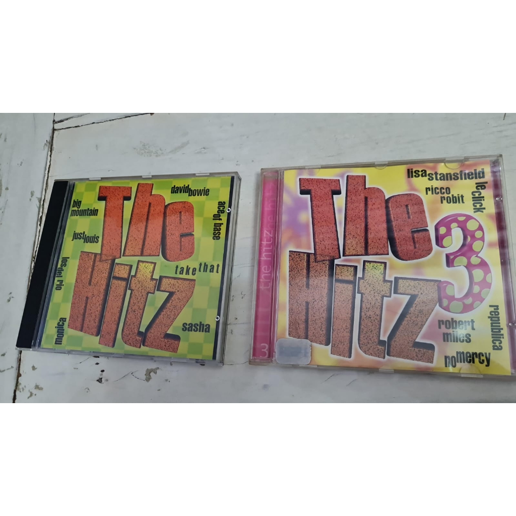 Cd The Hitz dance hitz Vol 1 e 3 ( Novos) unidade - ricco robert miles ...