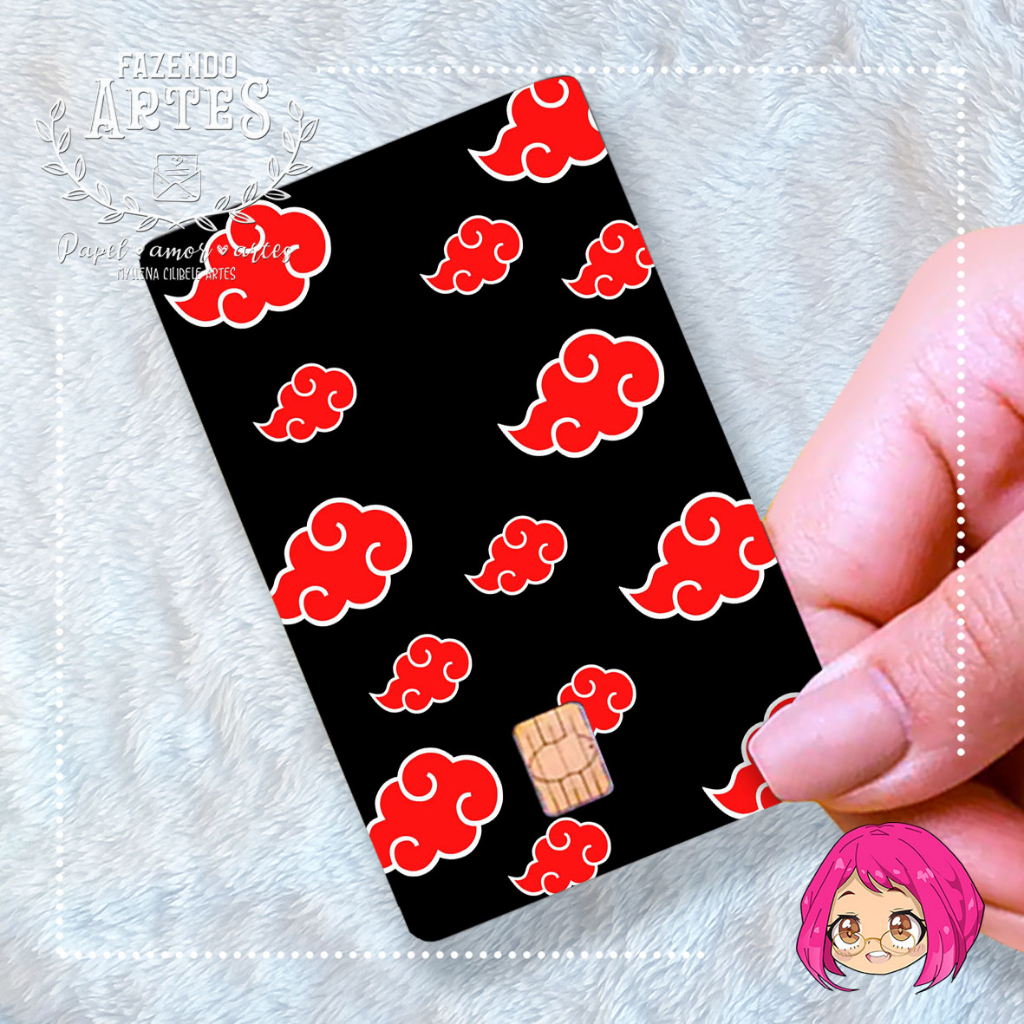 Sticker Card Akatsuki | Shopee Brasil