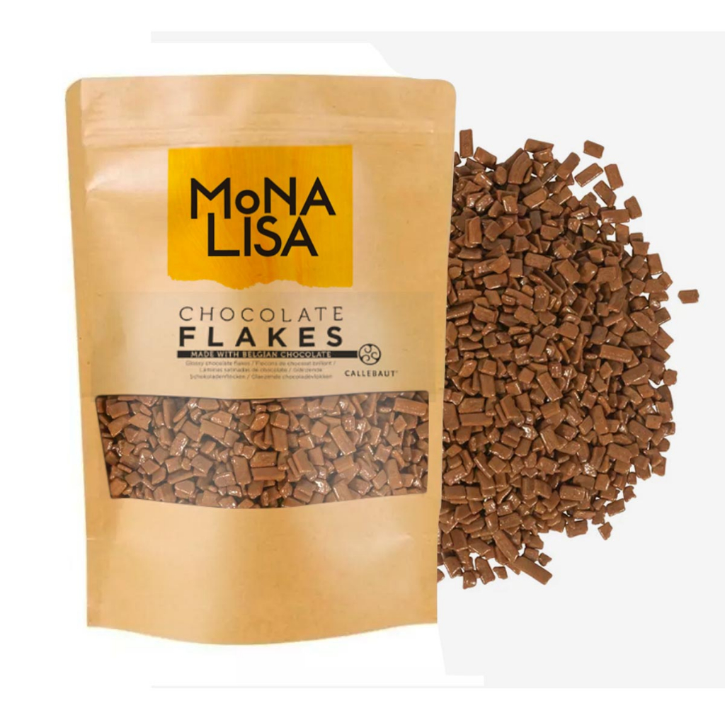 Granulado Flocos Large Milk Gourmet Mona Lisa pacote de 300g | Shopee ...