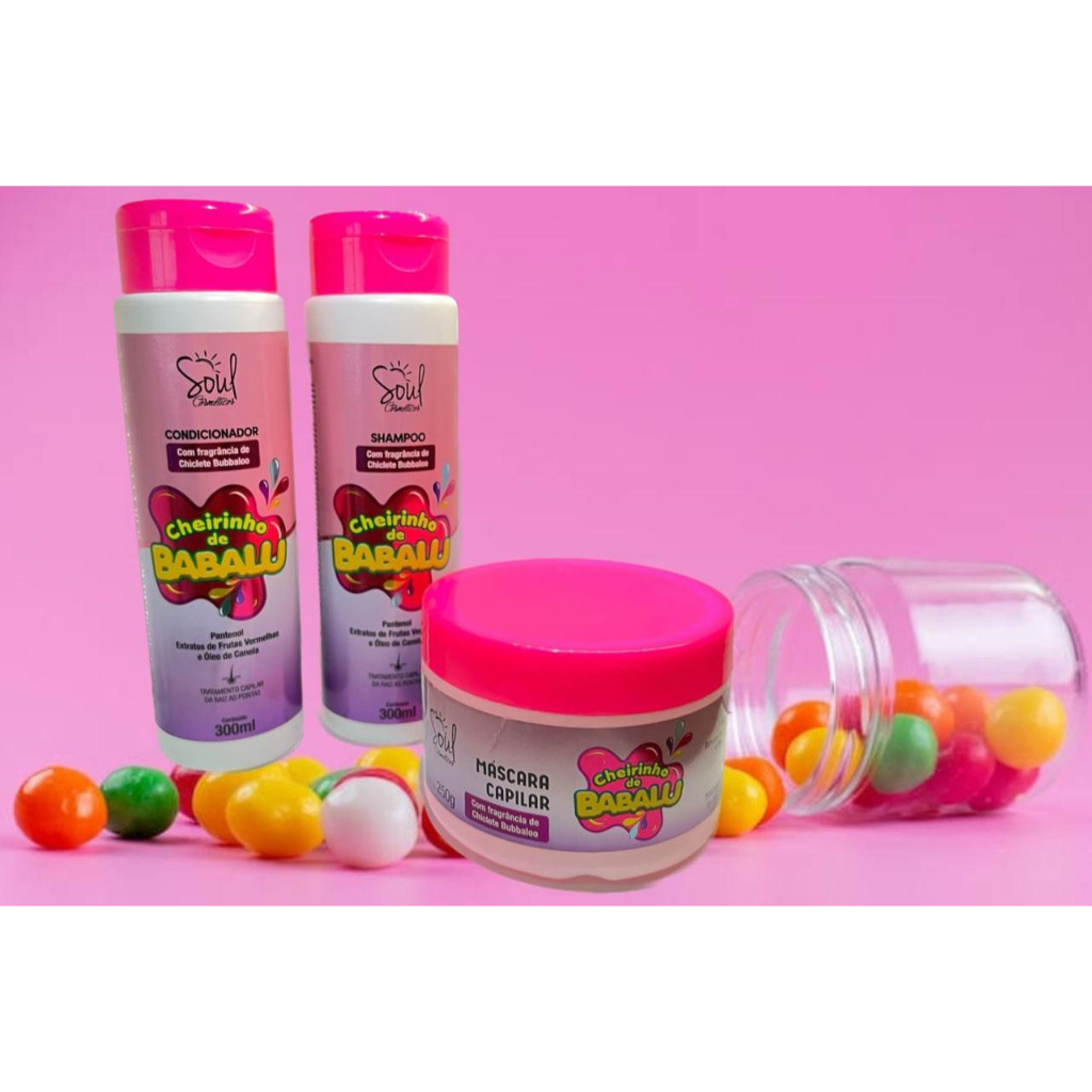 KIT BABABLU SOUL COSMETICOS BABALU TUTTI FRUTTI MARAVILHOSO LANÇAMENTO ...