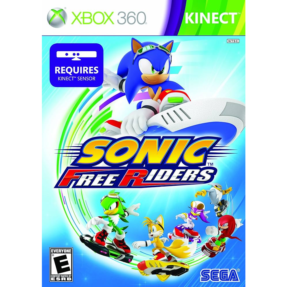 KINECT SONIC FREE RIDERS XBOX 360 - X360 MIDIA FISICA ORIGINAL ...