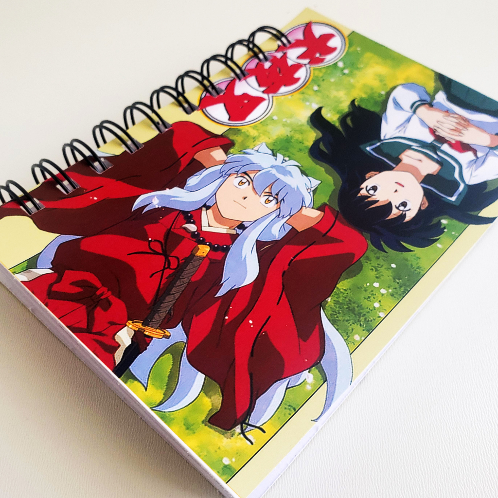 Sketchbook Caderno Inuyasha Desenho Aquarela A6 15x11cm Anime 90g ou ...