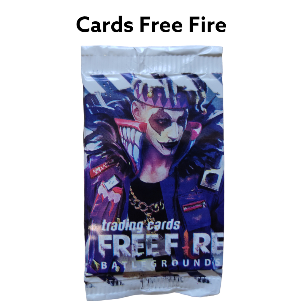 15 UN Pacotinhos Cartas Free Fire. Card Free Fire. Novo e Embalado ...
