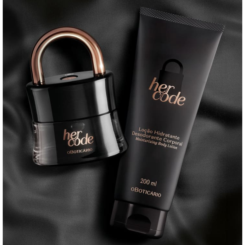 HER CODE - novo Eau de Parfum - o Boticário - o prazer é todo seu ...