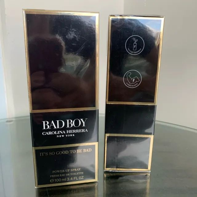 Bad Boy Carolina Herrera Power Up Spray - 100ml | Shopee Brasil