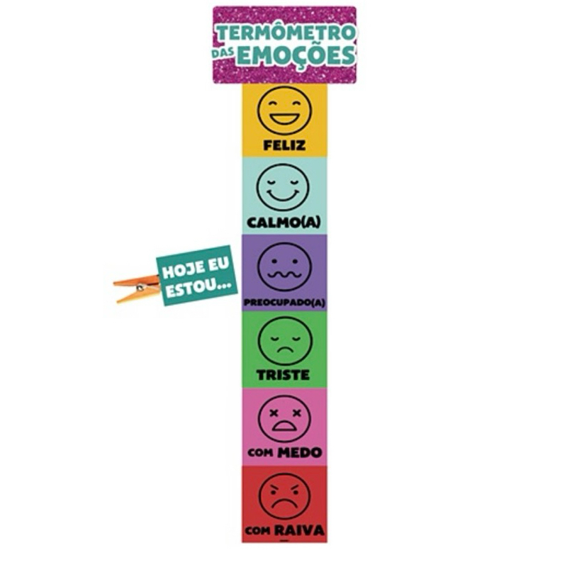 painel de Eva termômetro das emoções,minha emoções como estou hoje ...