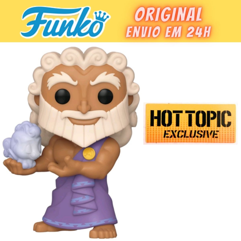Funko Pop Zeus - Exclusivo Hot Topic - 593 | Shopee Brasil
