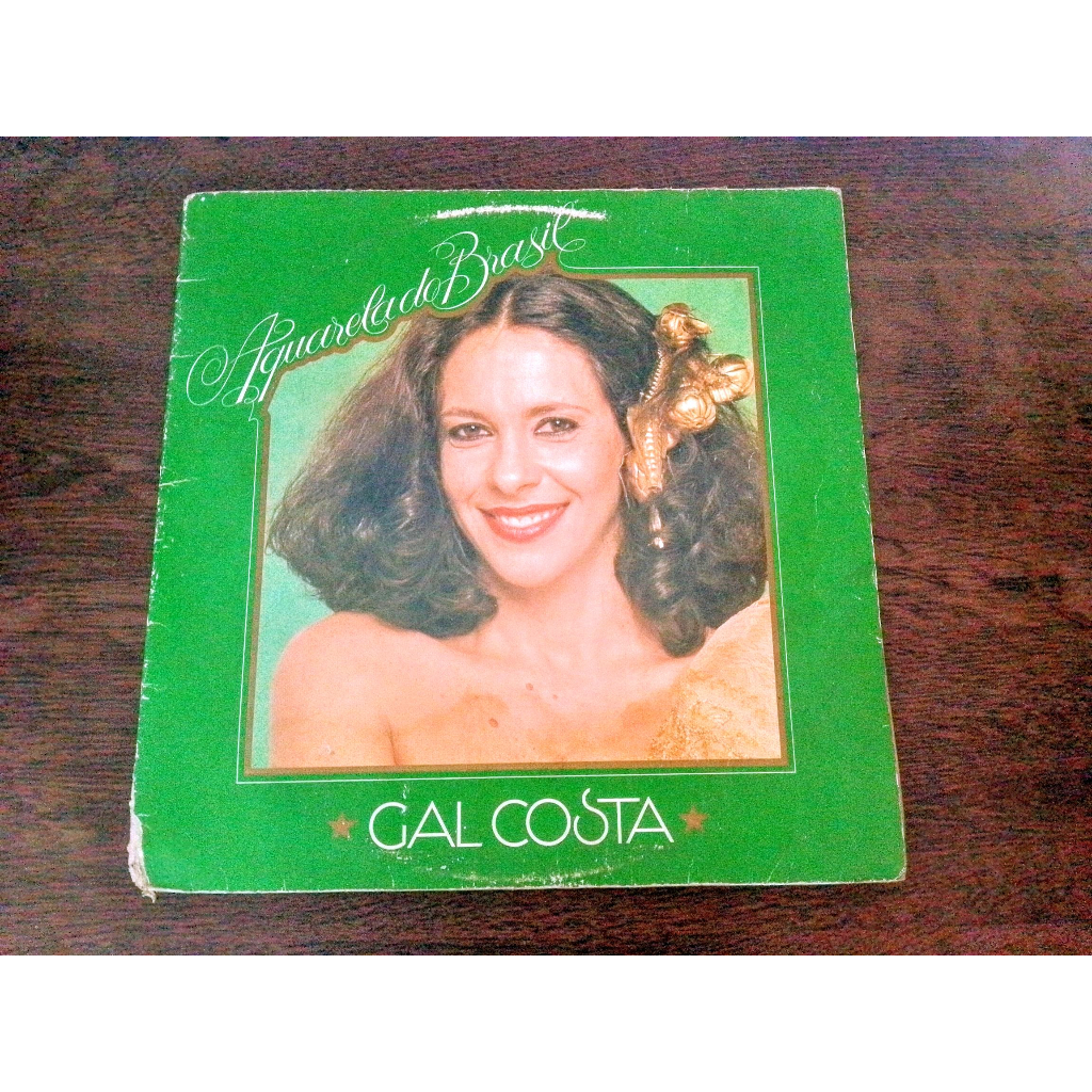 Lp Vinil Gal Costa - Aquarela Do Brasil | Shopee Brasil