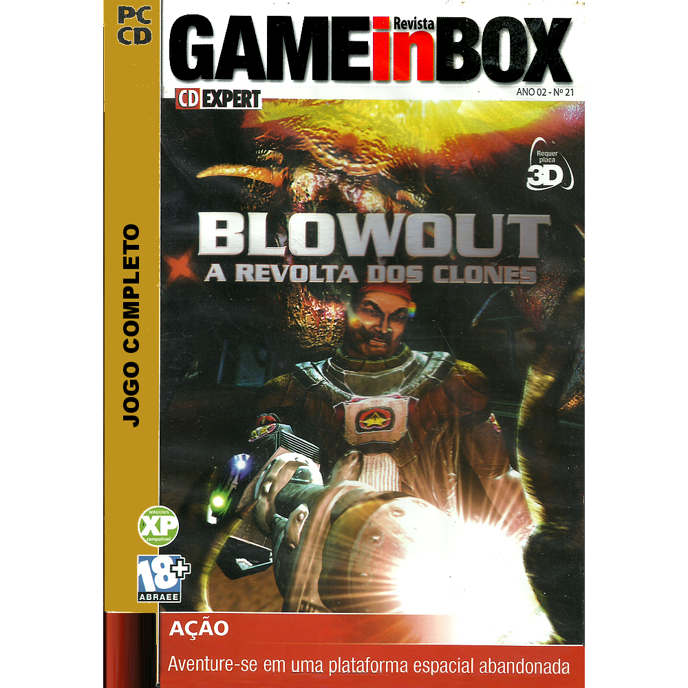 BLOWOUT - A REVOLTA DOS CLONES - Game PC ORIGINAL LACRADO | Shopee Brasil