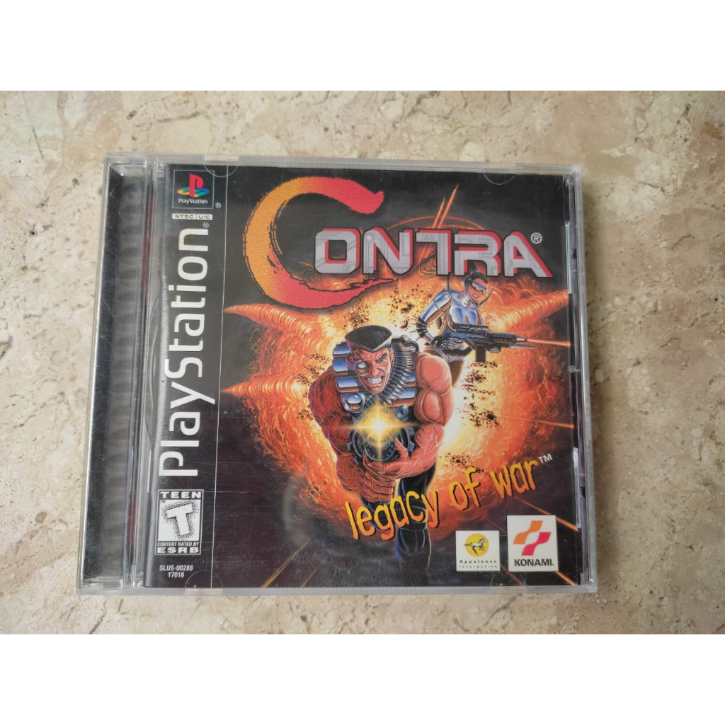 Contra Legacy Of War Completo Original Ps1 | Shopee Brasil