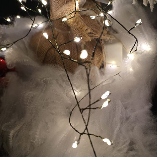 Pisca Pisca LED 5M Decoração Natalina Natal Artigo de Festa Fio de Fada ...