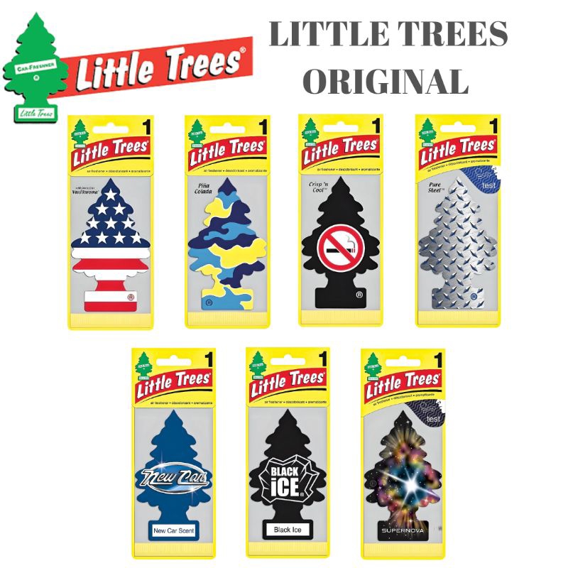 Little Trees Original Aromatizante aroma cheirinho carro | Shopee Brasil