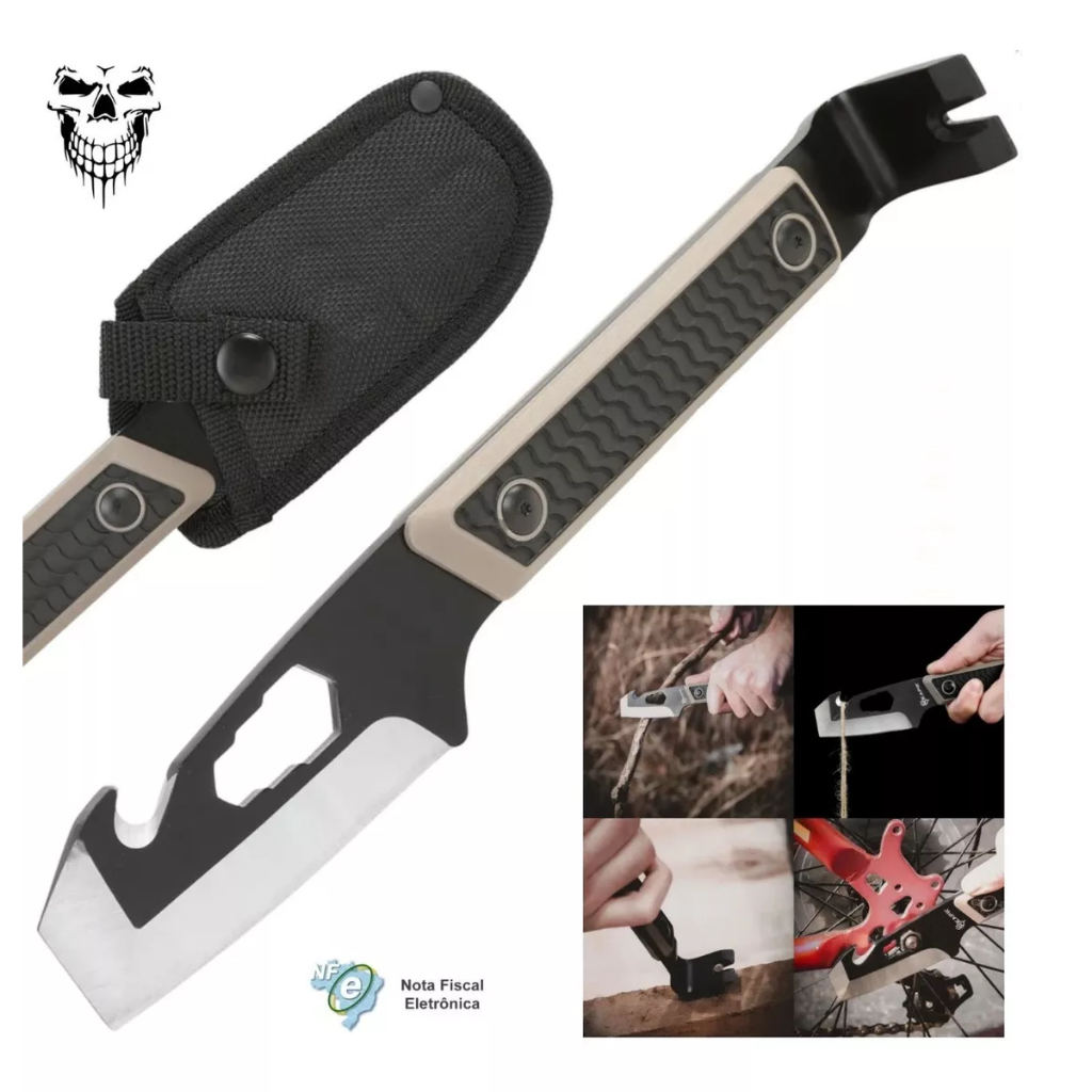 Faca Reapr 11015 Multiferramenta 4x1 C/clip Com Coldre | Shopee Brasil