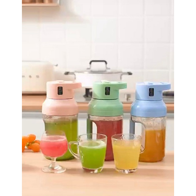Garrafa Mixer 1500ml Liquidificador Frutas USB Recarregável Pronta ...
