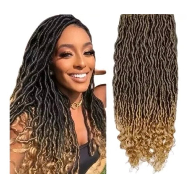 Cabelo Goddess Locs Fauks Locs Pacotão 300 Gramas | Shopee Brasil
