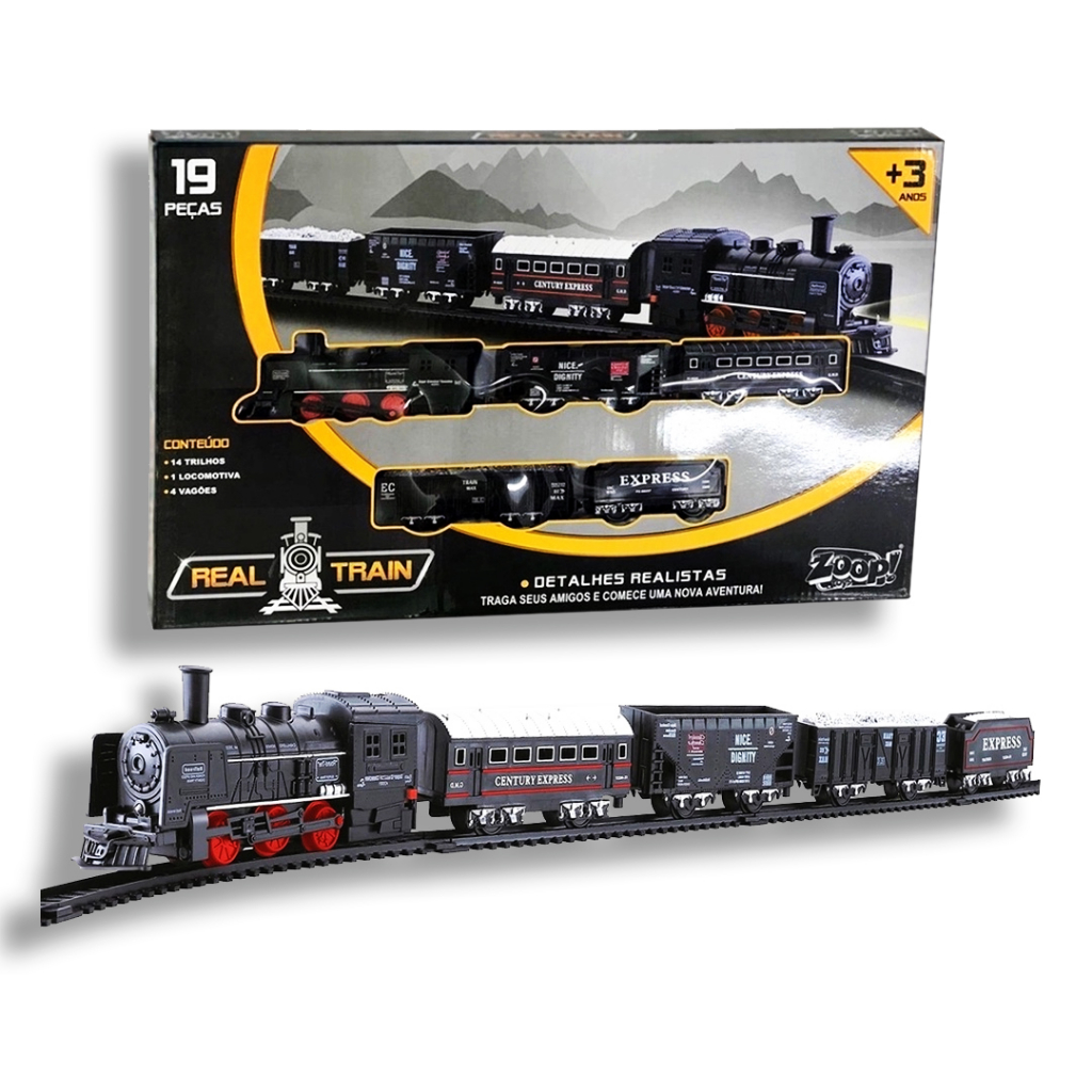 Locomotiva Real Train | Shopee Brasil