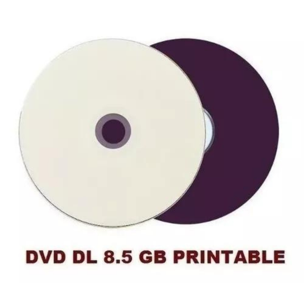 5 Dvd-r 8.5gb Dual Layer Multilaser Printable 240min 1-8x | Shopee Brasil
