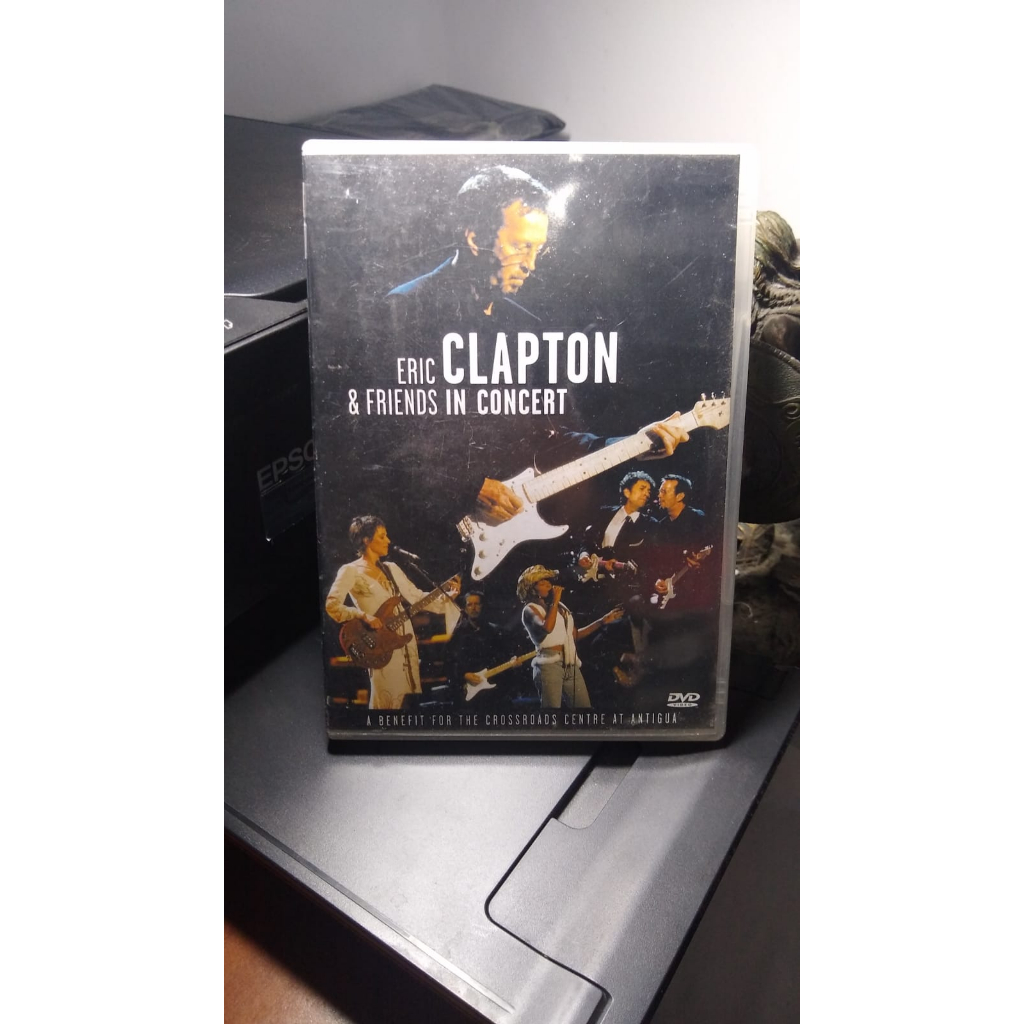 DVD eric clapton e friends in concert 2265 | Shopee Brasil