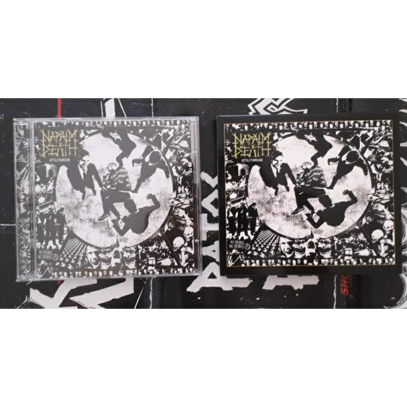 CD Napalm Death - Utilitarian (SLIPCASE) | Shopee Brasil